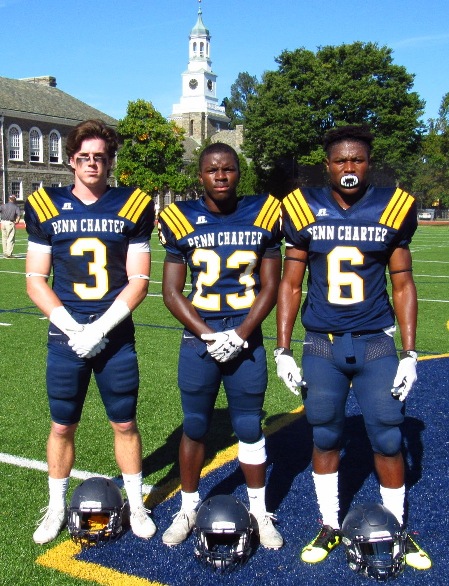 Penn Charter Football Stats, 2017